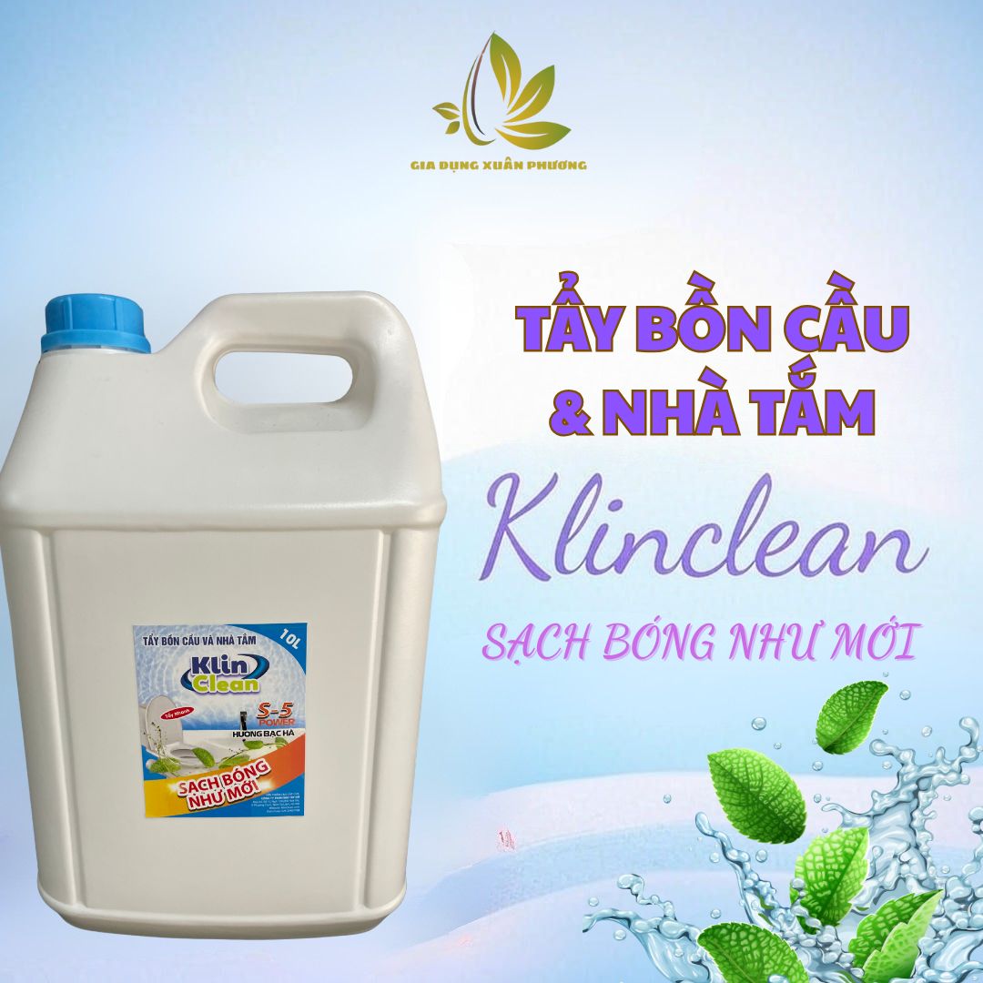 Nước tẩy bồn cầu KlinClean số 1 – Tẩy rửa sạch bong mà không cần chà ...